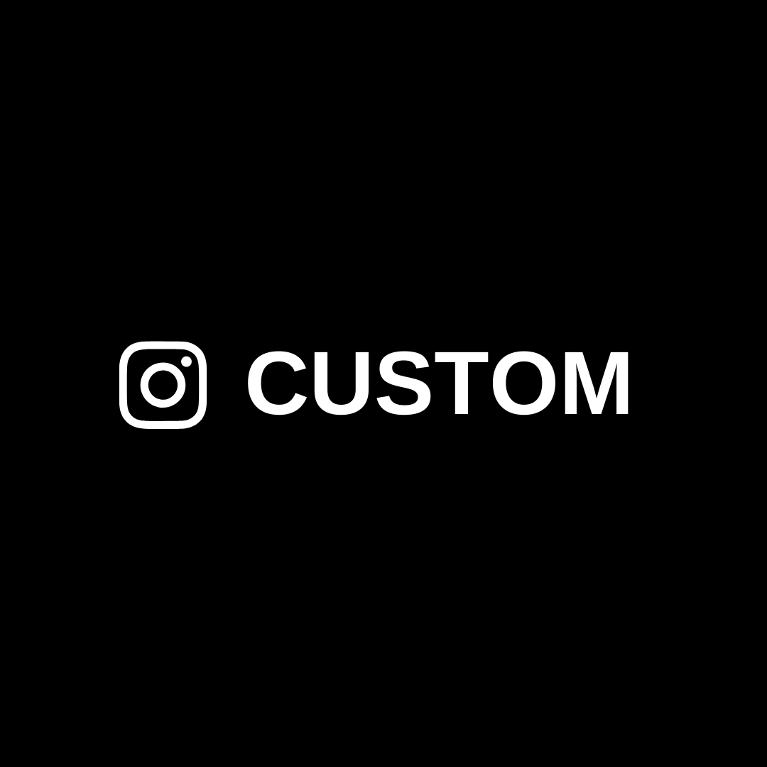 Custom Instagram Vinyl Sticker x 2 – BimmerFrames